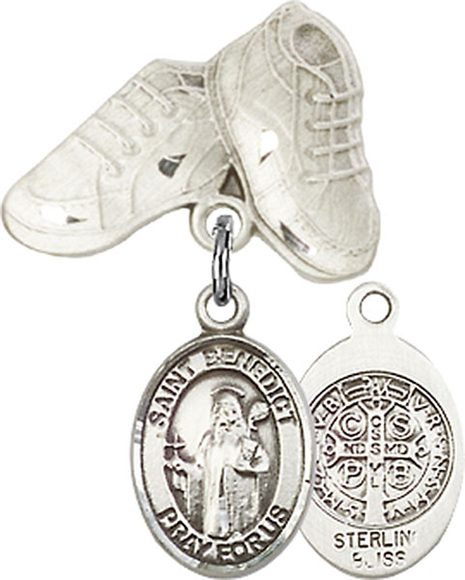 Hail MaryGifts | Jewelry | St Benedict Baby Badge 9085923 | Poshmark